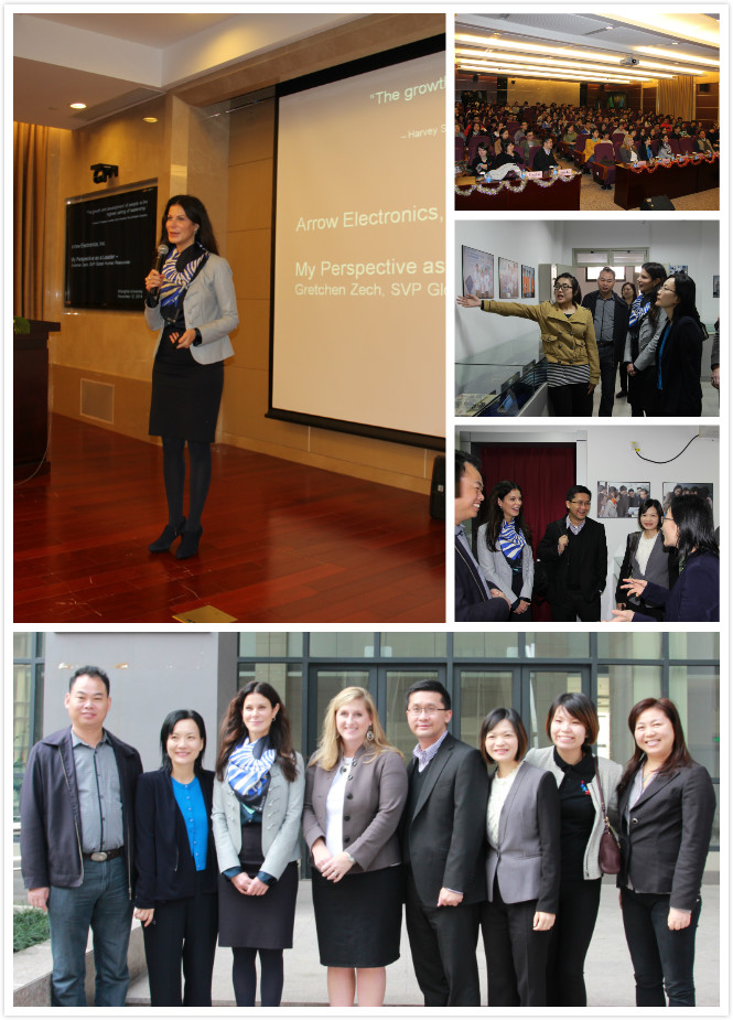 “事业舞台 成就未来”— 艾睿电子全球执行副总裁Gretchen Zech女士为通信学院学生做职业生涯规划讲座-上海大学通信与信息工程学院